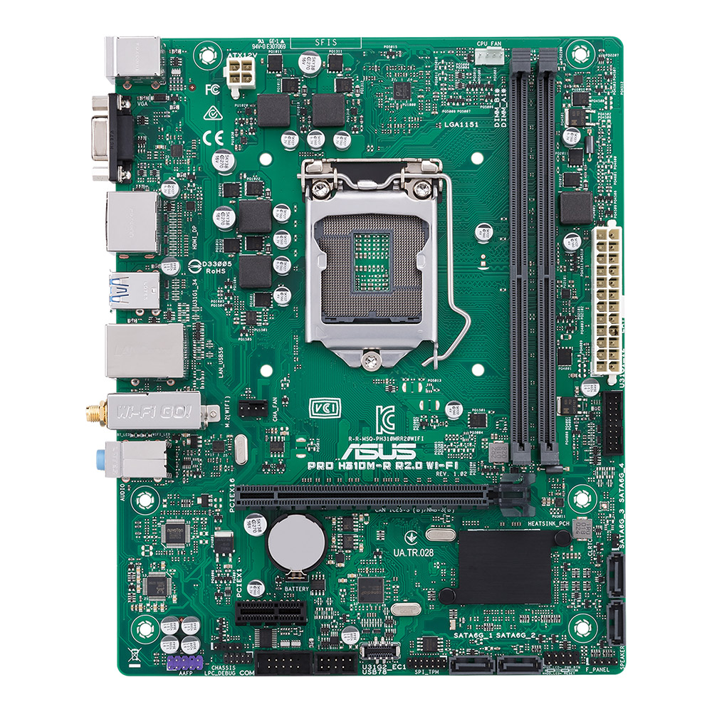 مادربرد ایسوس ASUS Pro H310M-R R2 WIFI - آیتی تجهیز