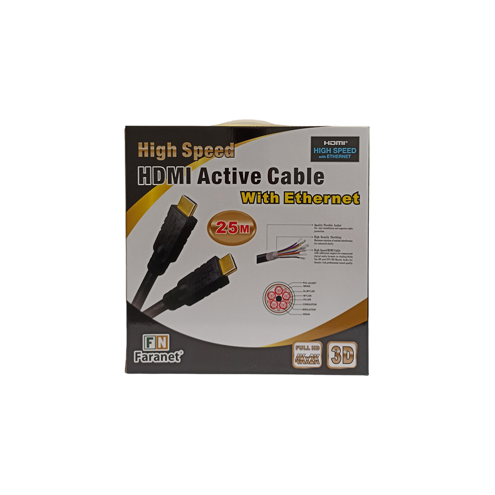 کابل HDMI فرانت 25متری - آیتی تجهیز