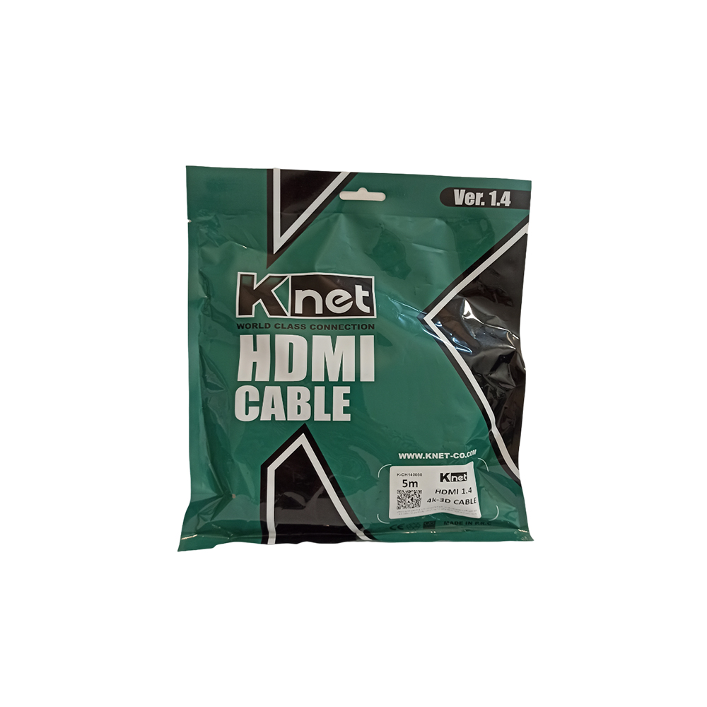 کابل HDMI کی نت 5متری KNET - آیتی تجهیز